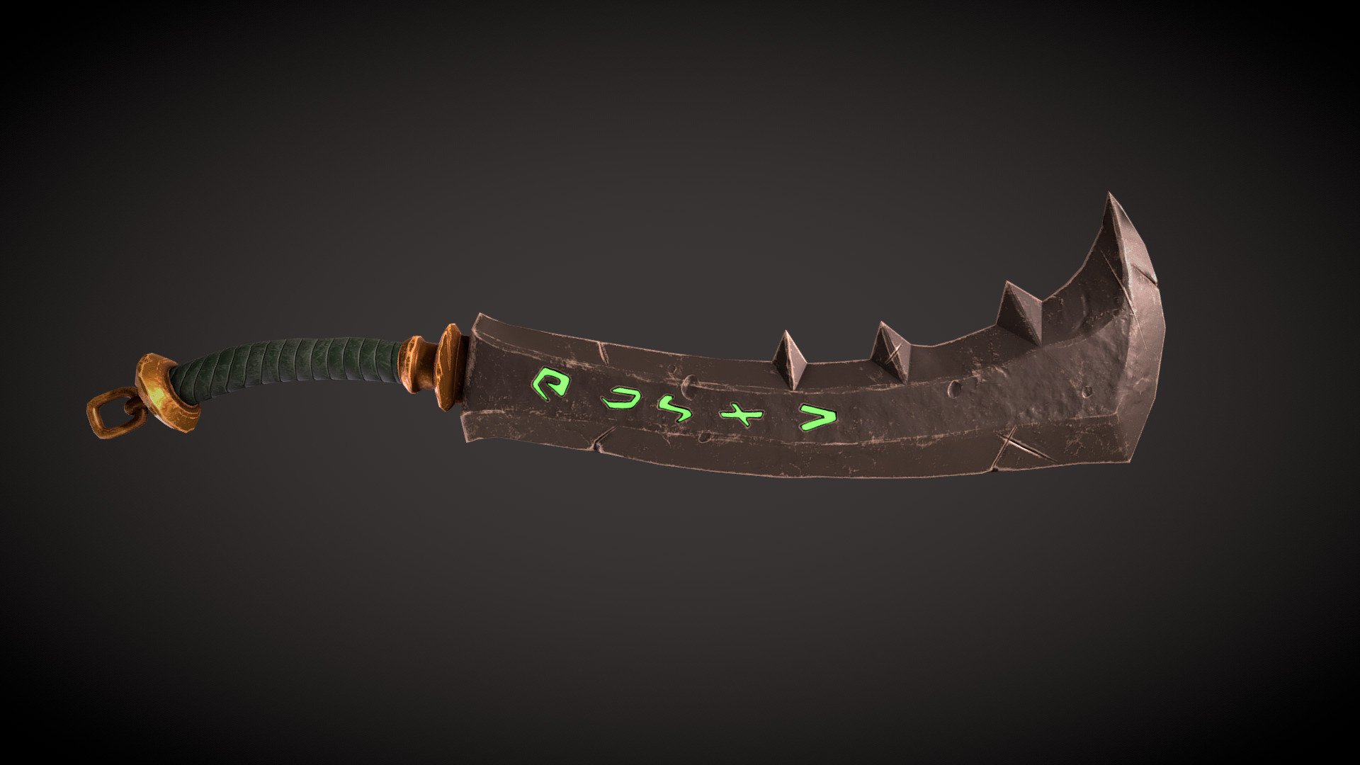 Stylized Sword - 3D model by zachtaurosa [25036cd] - Sketchfab