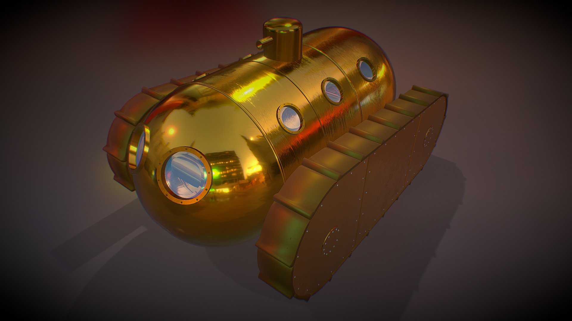 Char Amphibie Jo et Zette - Le rayon du Mystère - Download Free 3D ...