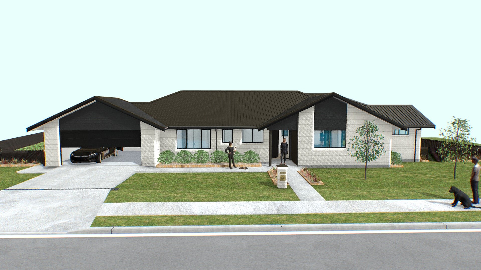 47 Hampton Terrace - Download Free 3D model by Eureka (@Eurekakiwi ...