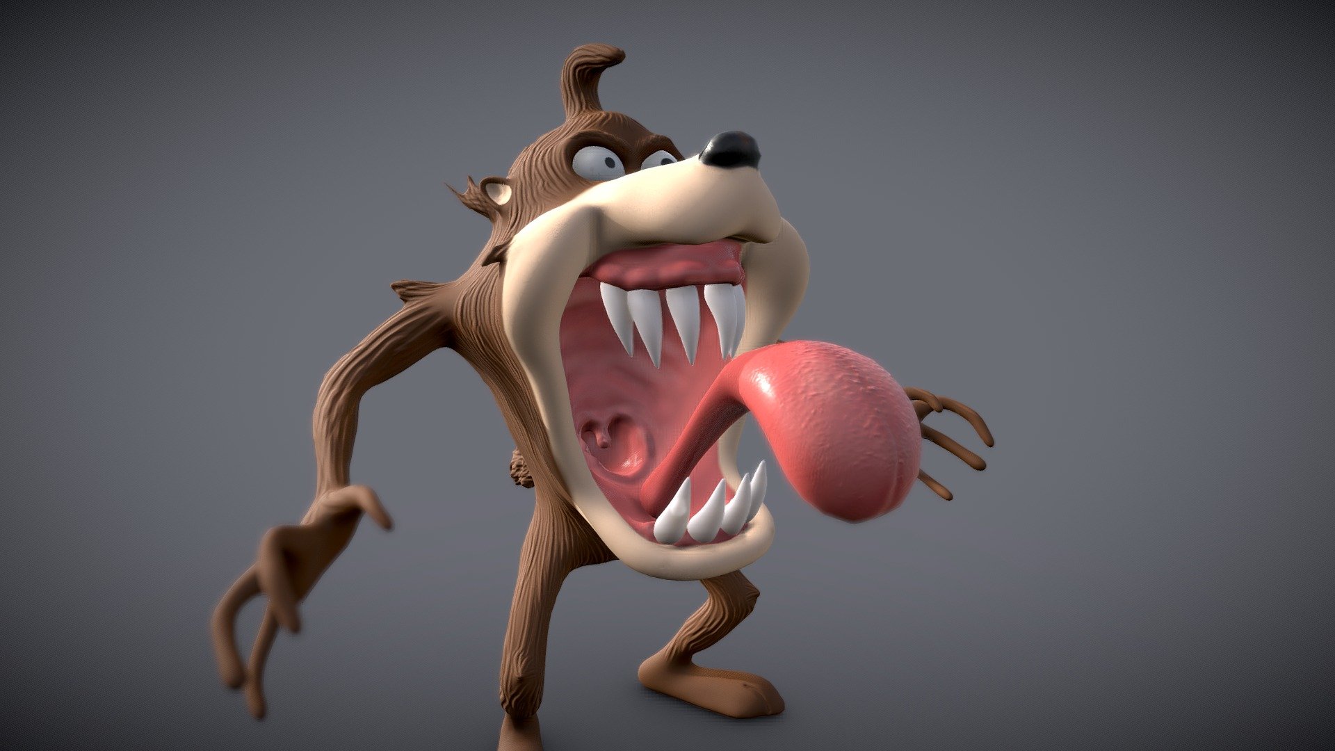 Taz-Manian - 3D model by nicole.dominguez [25063da] - Sketchfab