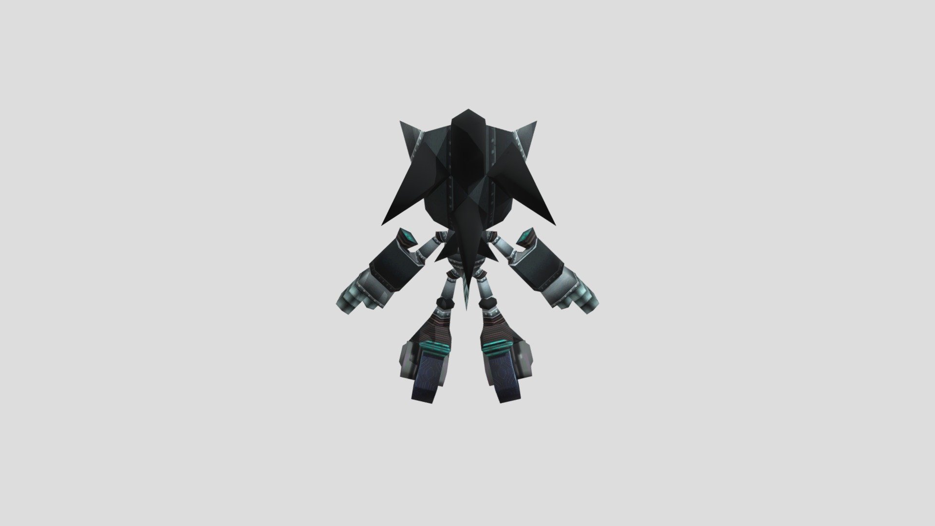 Mecha Sonic Mark III - Download Free 3D model by Cyrone™ (@Cyrone ...