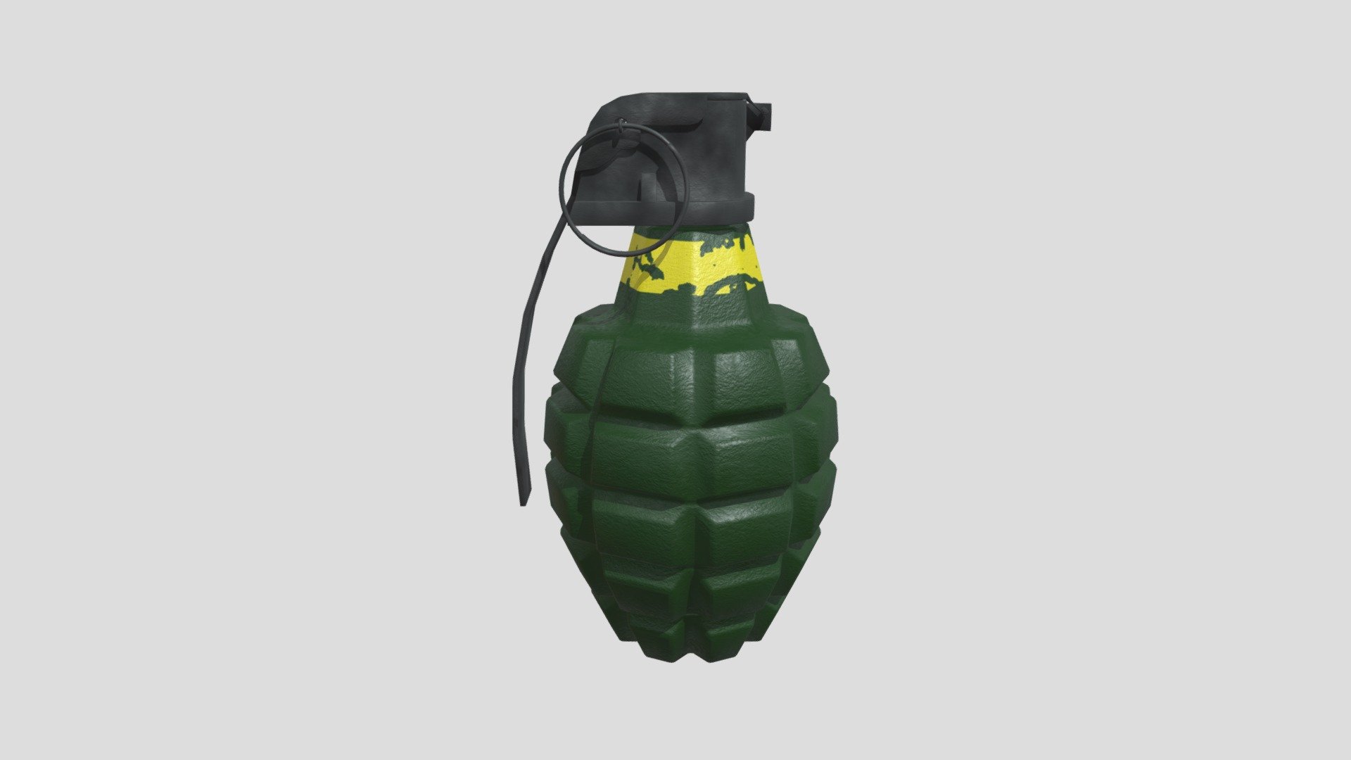 Mk 2 fragmentation hand grenade - Download Free 3D model by pityafinwe ...