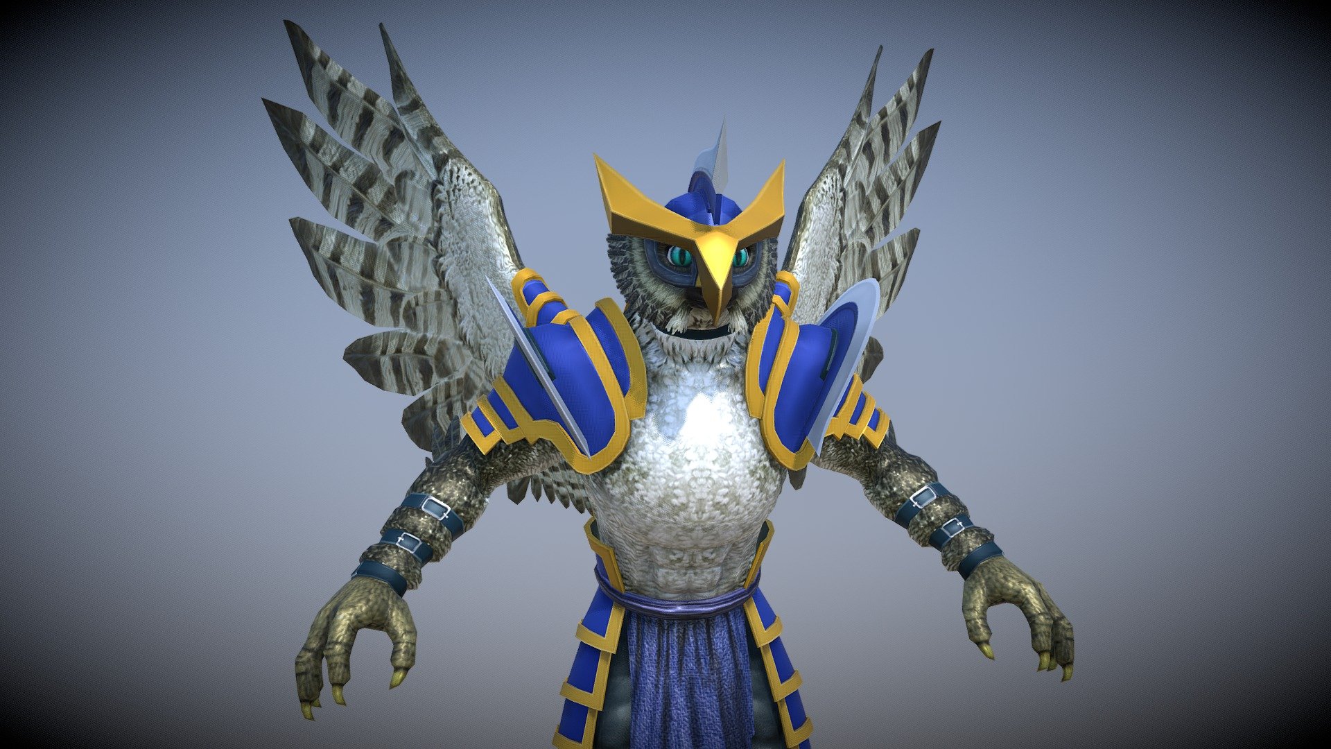 Bird - 3D model by loviart77 [2509d15] - Sketchfab