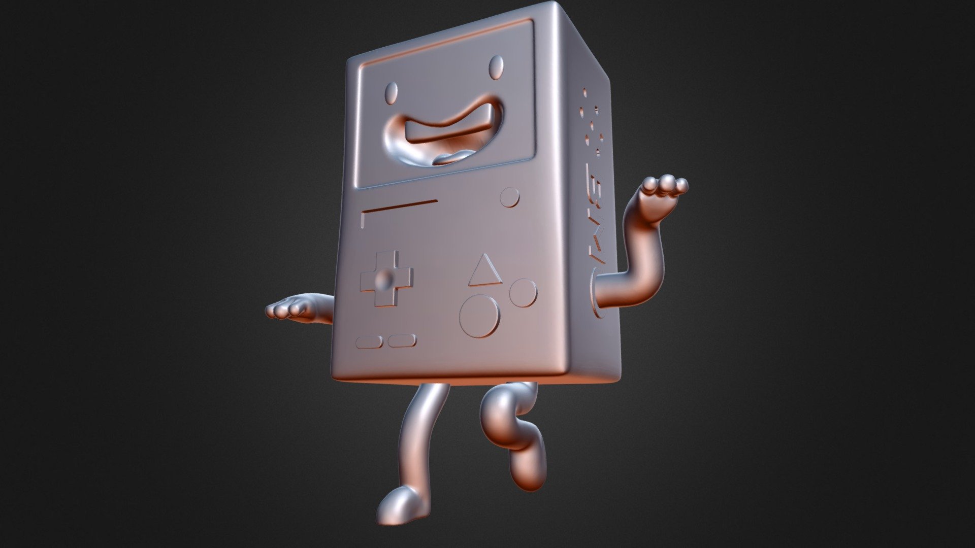 PRINT 3D BMO - Buy Royalty Free 3D model by djrios14 [250a13a ...