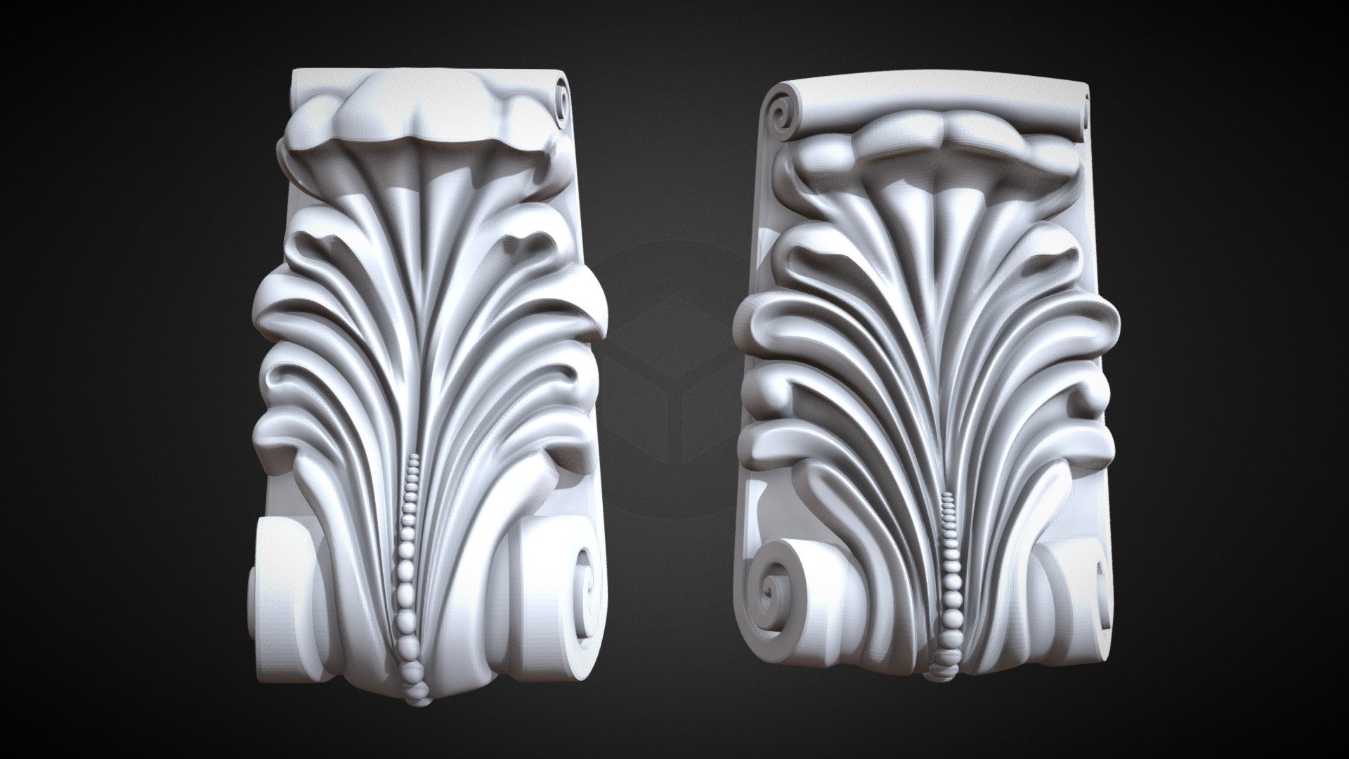 Corbel 1-2 - Buy Royalty Free 3D model by RoyBtr [250b19a] - Sketchfab ...