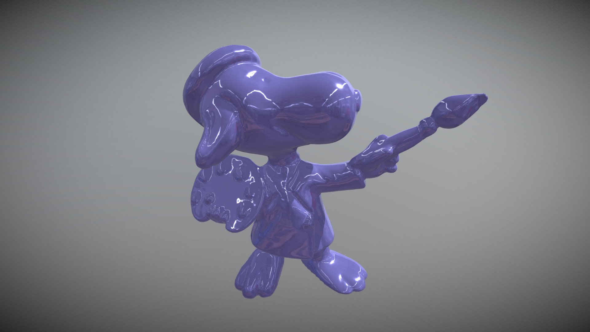 Snoopy - 3D model by Orto urbano (@stefyluck) [250b99f] - Sketchfab