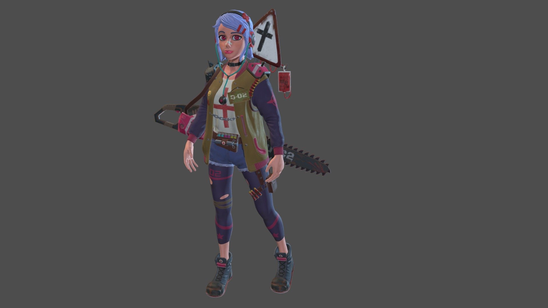 Waste Punk - 3D model by mattkug [250c6b9] - Sketchfab