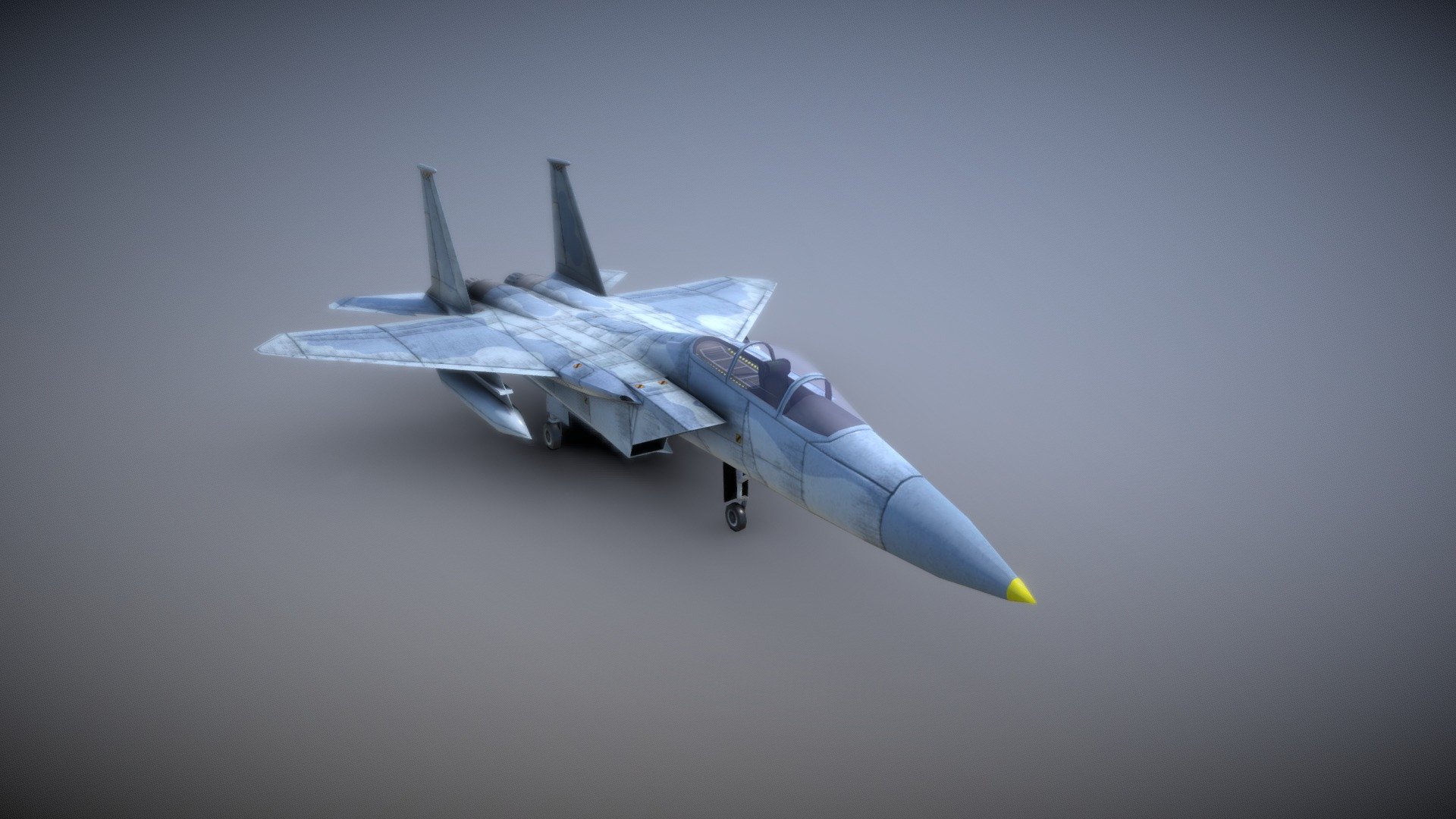 F-15 - Download Free 3D model by Usman Zia (@Uxxman) [250efd1] - Sketchfab