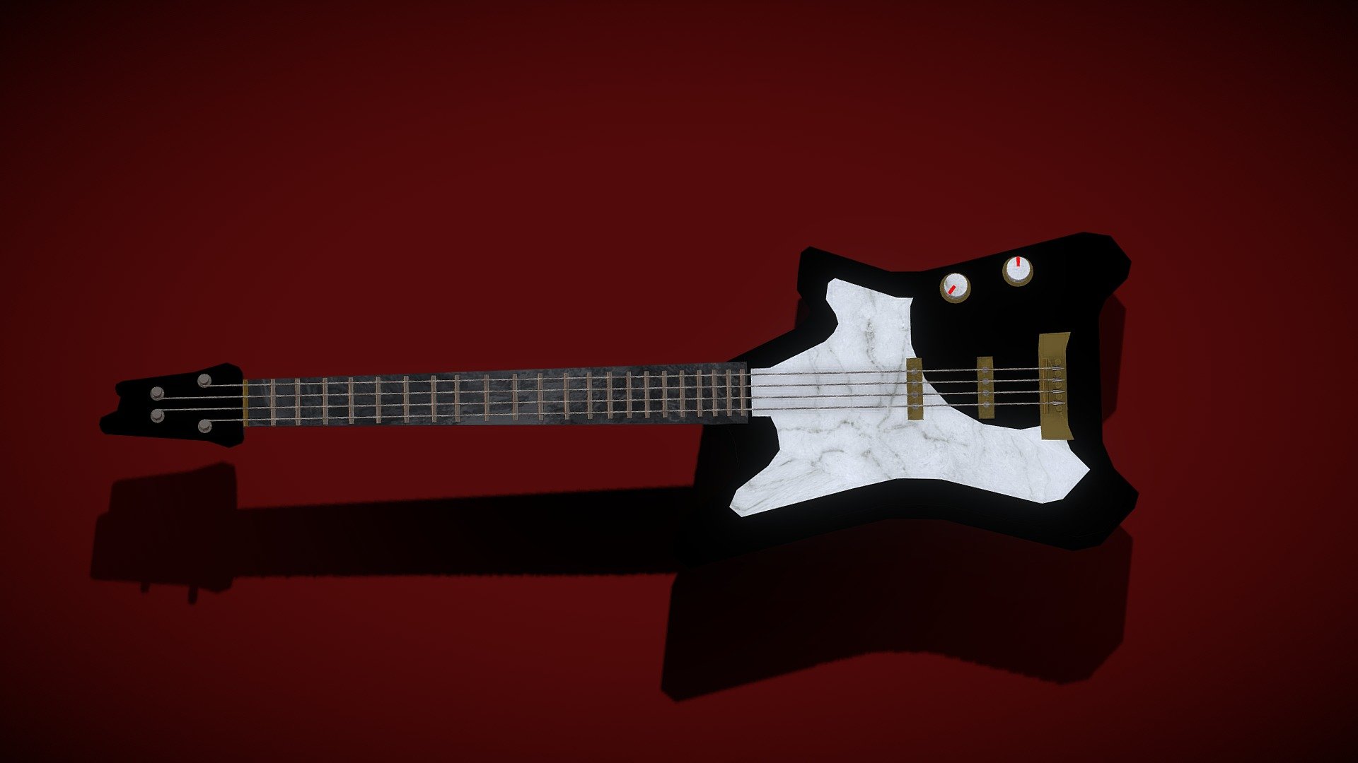 Bass Guitar - 3D model by ciaransharples [2511674] - Sketchfab