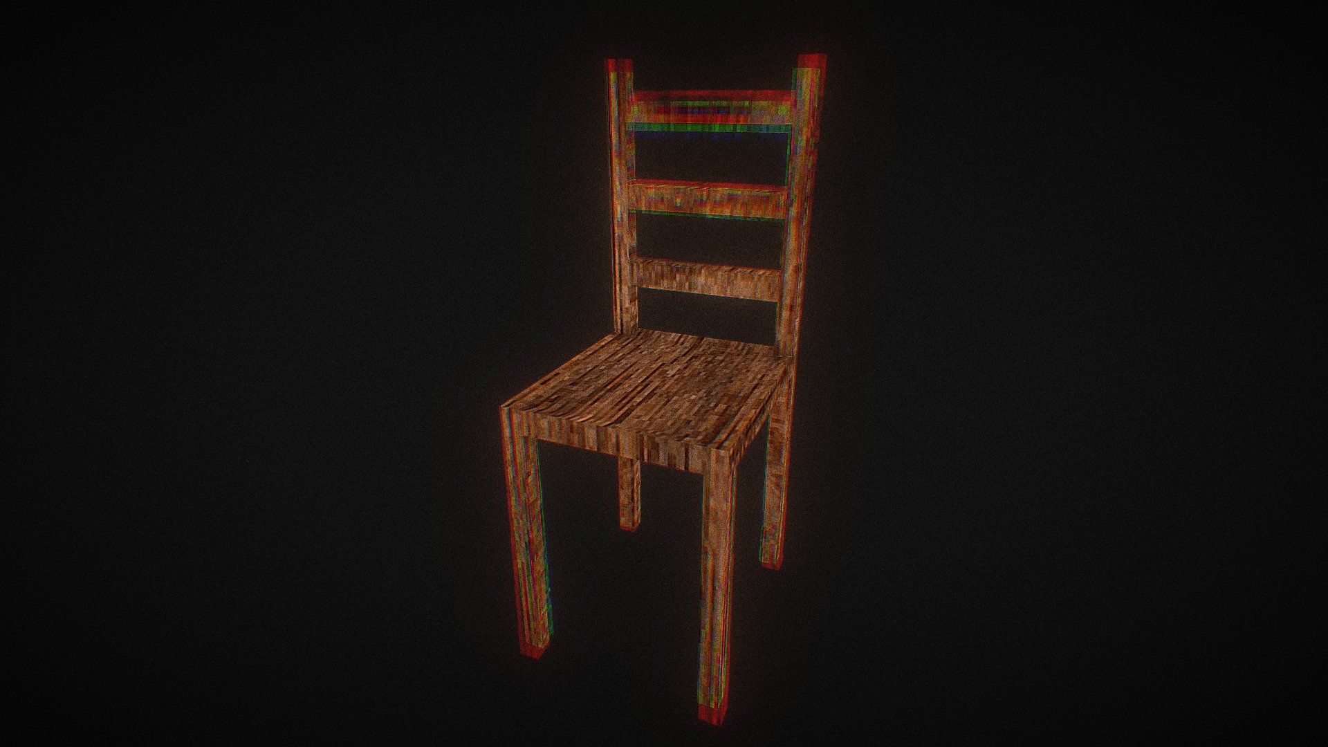 Low-Poly wooden chair PSX - Download Free 3D model by Aymen_kirat ...