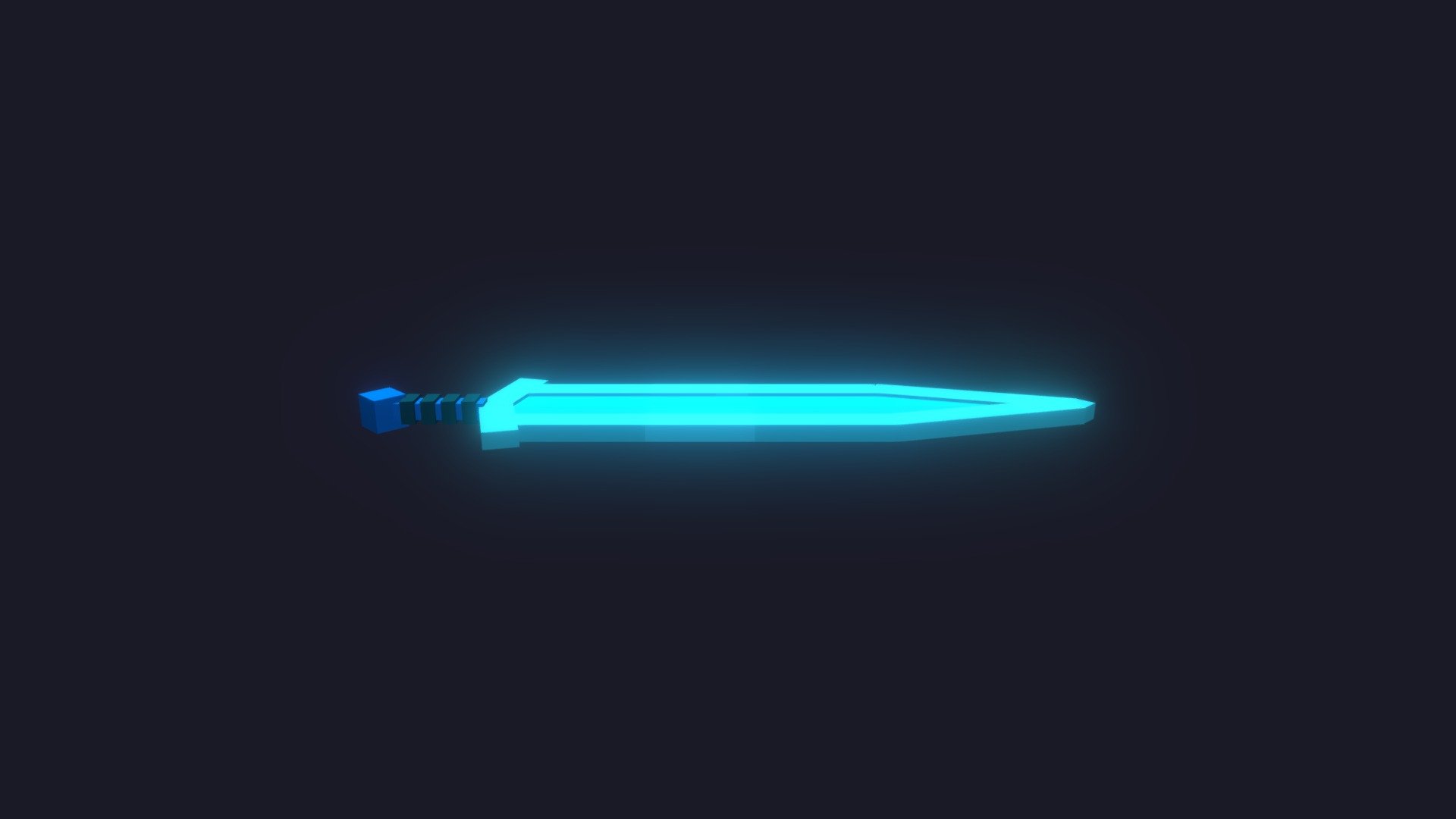 Diamond sword - 3D model by animatronix [251325b] - Sketchfab