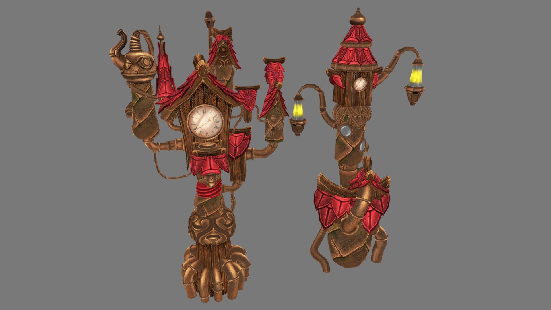 Towers - 3D model by Zzboy [2513996] - Sketchfab