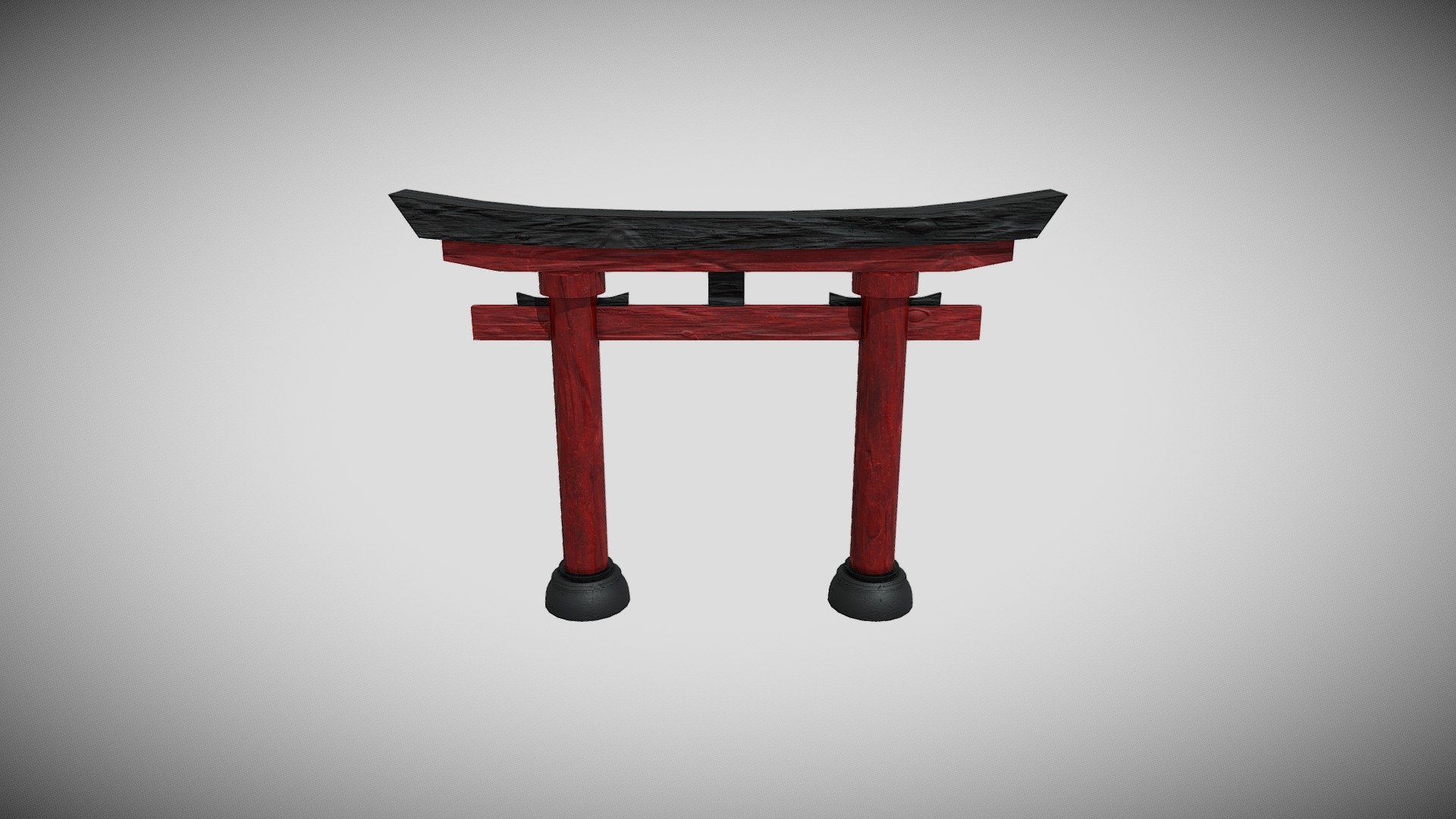 Torii gate - Download Free 3D model by CobyZala [2514d3d] - Sketchfab