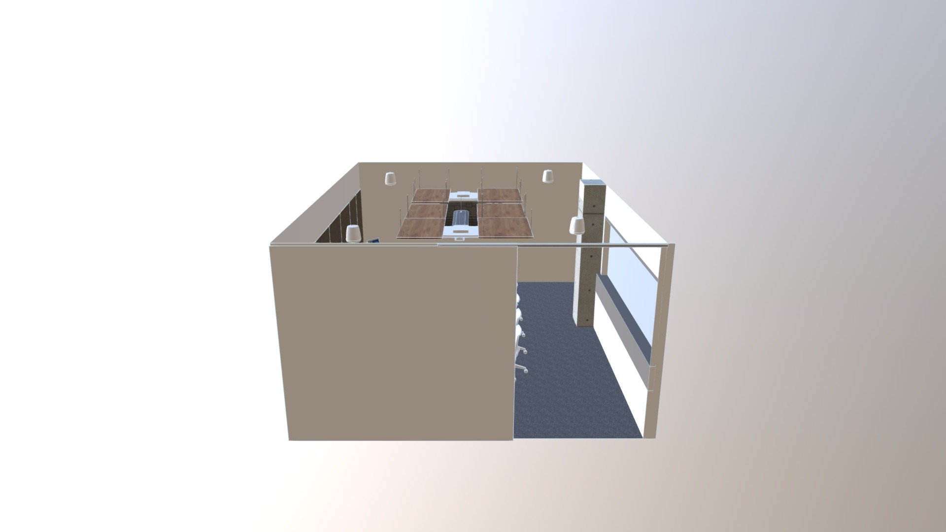 Small Conf Room - 3D model by JGlassman [25164e9] - Sketchfab