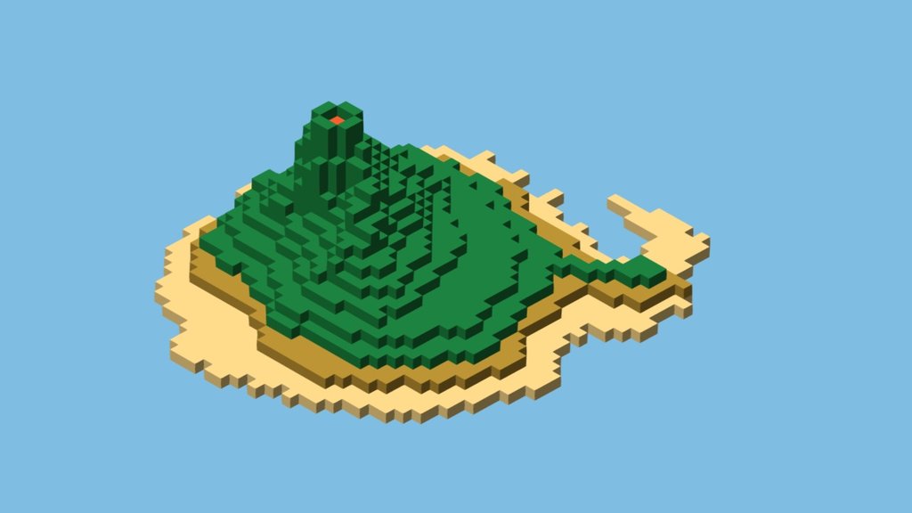 Island - 3D model by Physics-Freak [251796d] - Sketchfab