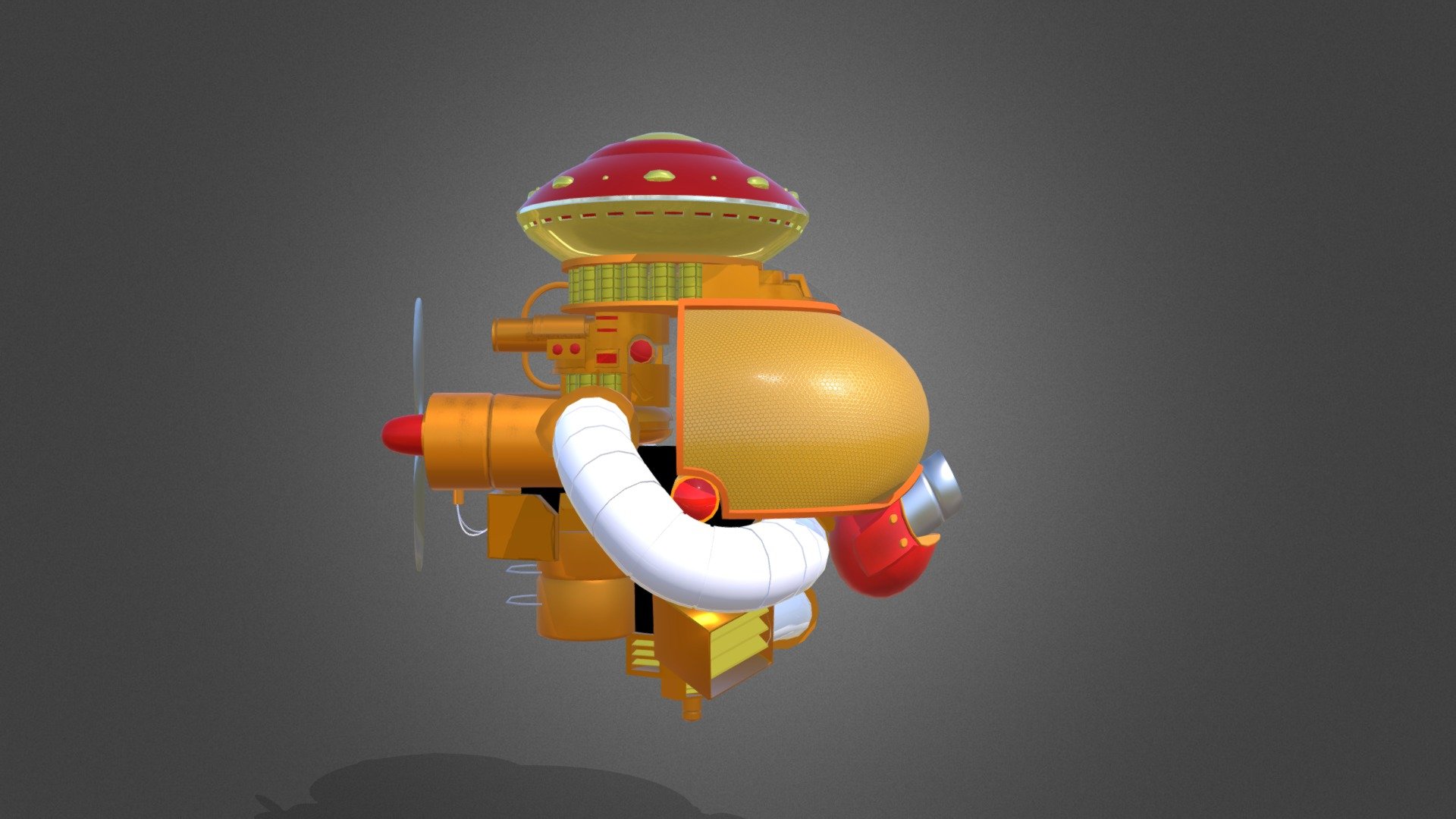 Dr Wily Machine 1 - 3D model by KineticPutty (@Modelrom) [2518183 ...