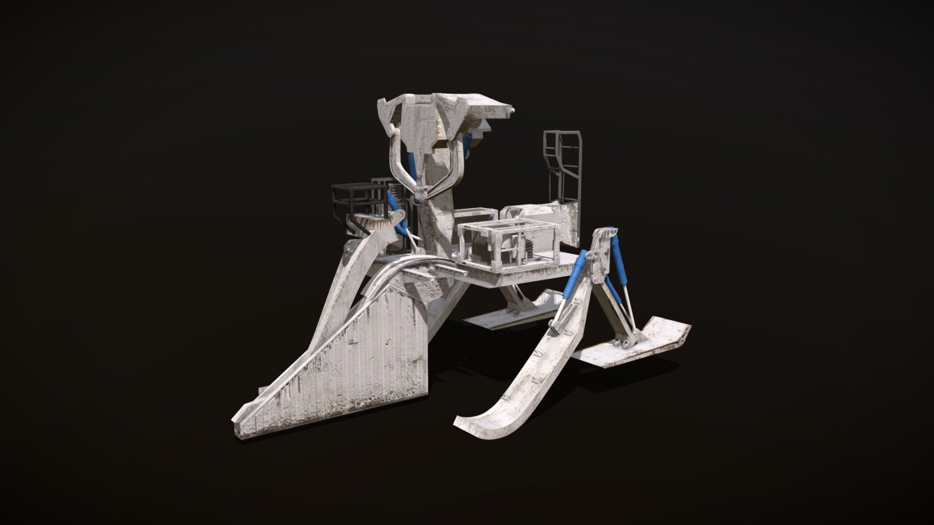 Subsea Plough - 3D model by tumanFF [2519133] - Sketchfab