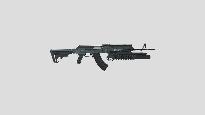 Ak-203 3D models - Sketchfab