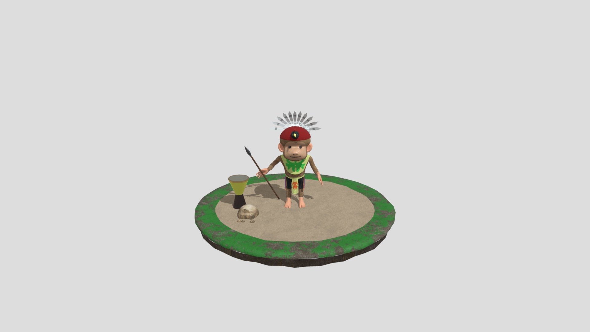 Rimba - 3D model by Hilda Ng (@nghilda932) [251b09e] - Sketchfab