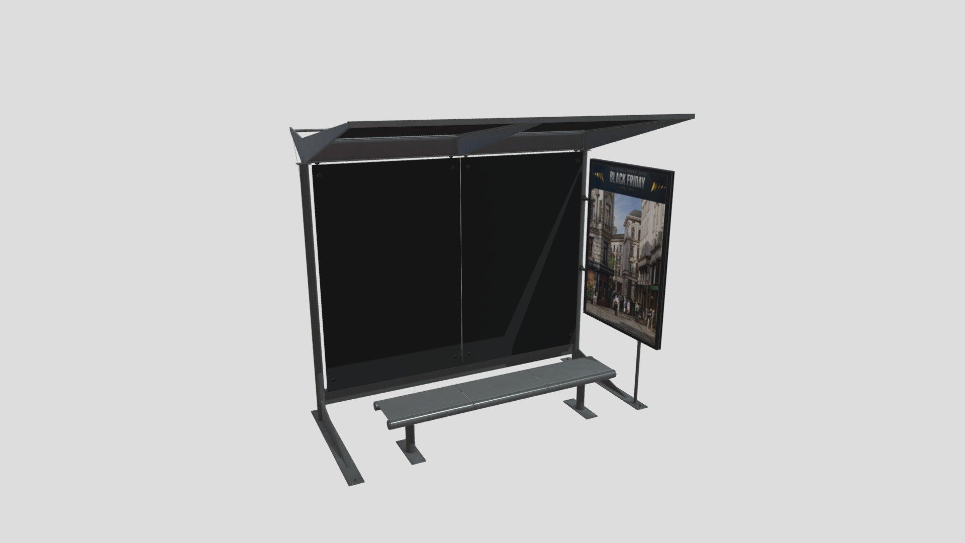 bus stop 84 AM24 - Buy Royalty Free 3D model by Evermotion [251b6bb ...