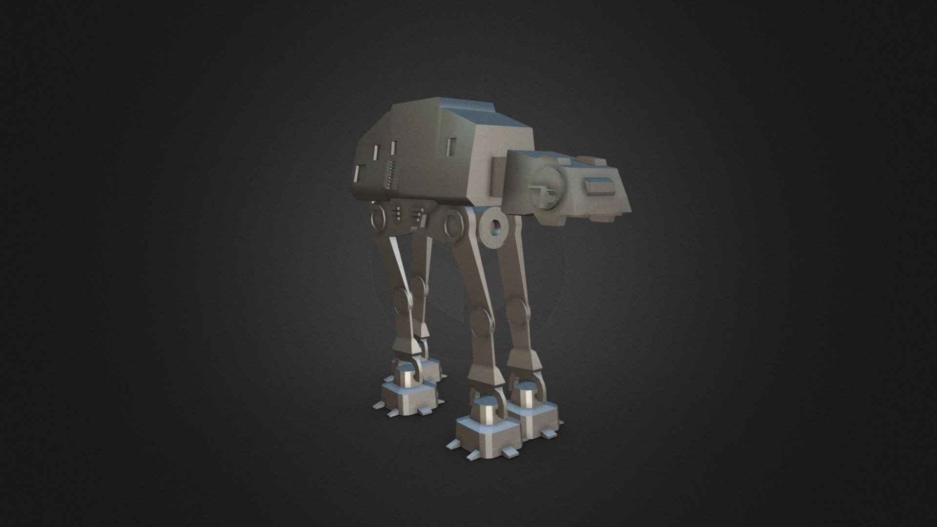 AtAt - 3D model by dmatiz [251bec6] - Sketchfab