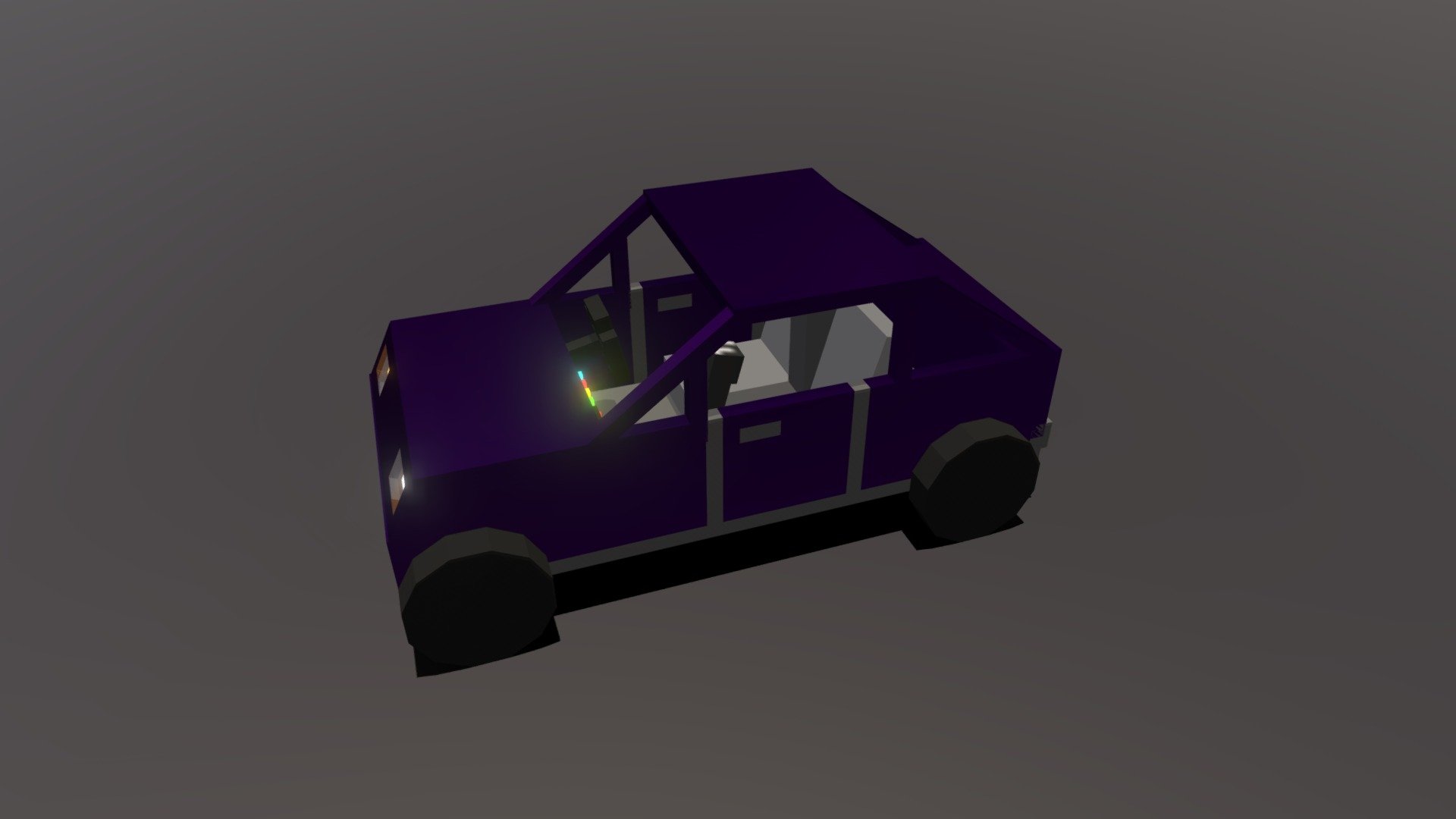 Purple Car V1.1 - Download Free 3D model by Focoed Iskaosd ...