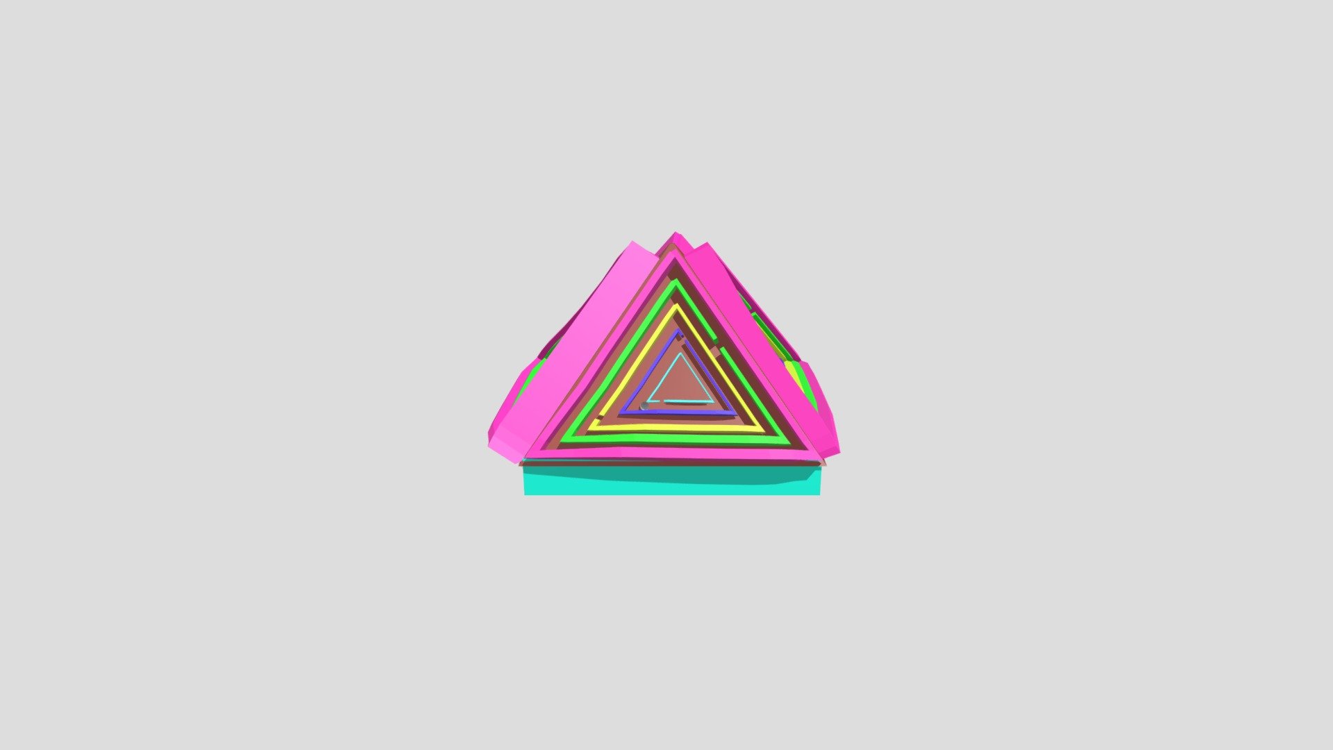 Maze Triangle - 3D model by Chandar [251d2c6] - Sketchfab