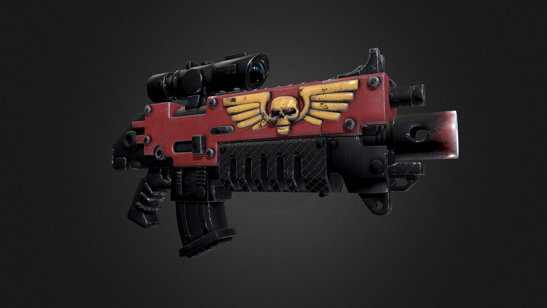 Bolter - 3D model by Raiden (@raiden_x) [251d6c5] - Sketchfab