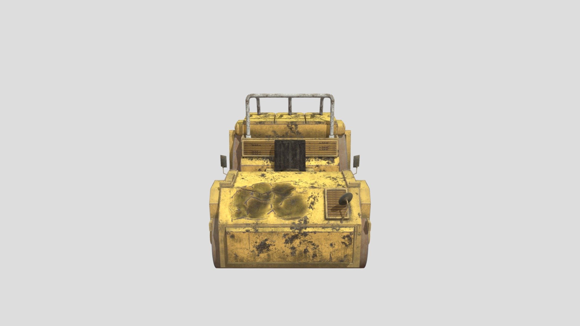 Road Roller - 3D model by Qtrlion2211 (@qtrlion151) [251d81f] - Sketchfab