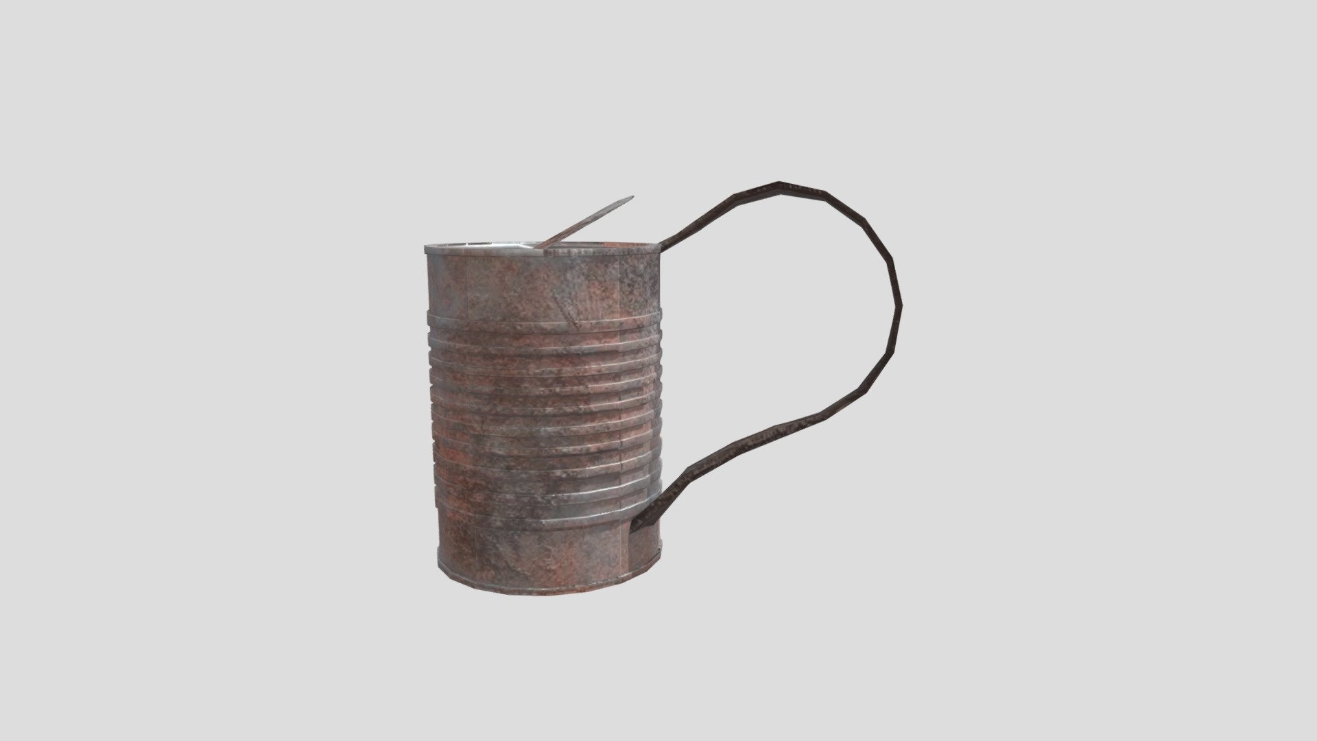Tin can quiver - 3D model by amymacgregor [251d9a6] - Sketchfab