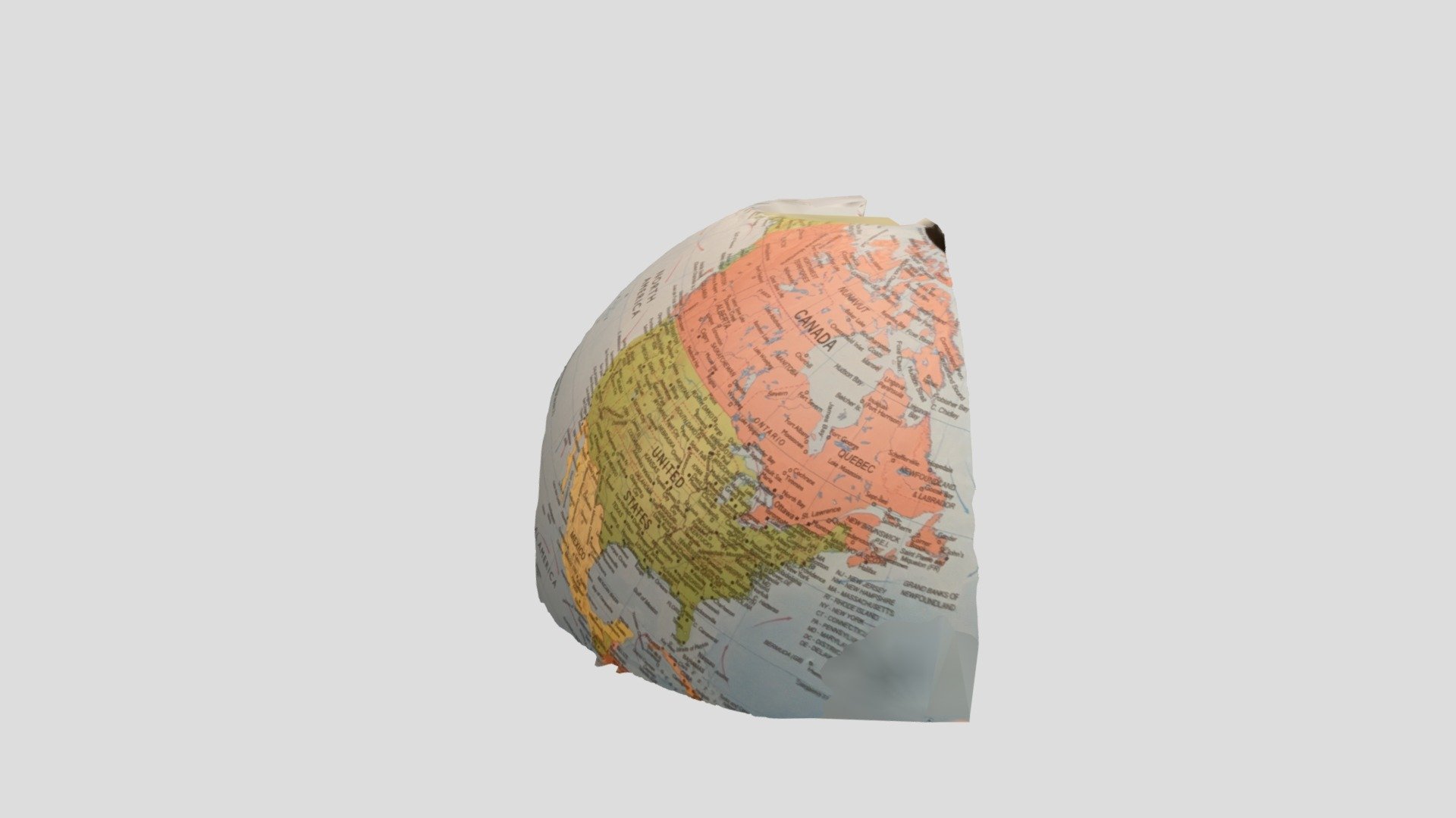 Globe - Download Free 3D model by o.dsinead [251f79c] - Sketchfab