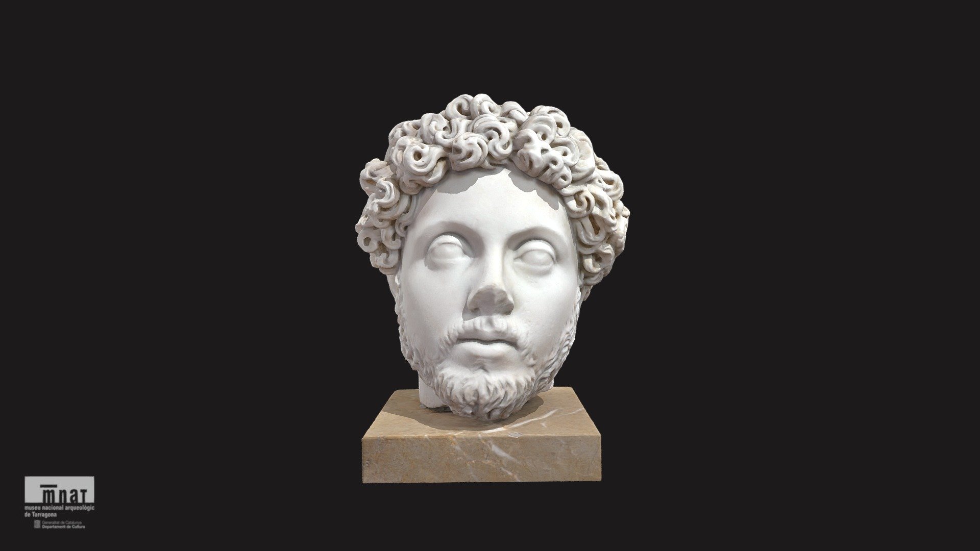 Retrat de l’emperador Marc Aureli - MNAT 386 - Download Free 3D model ...