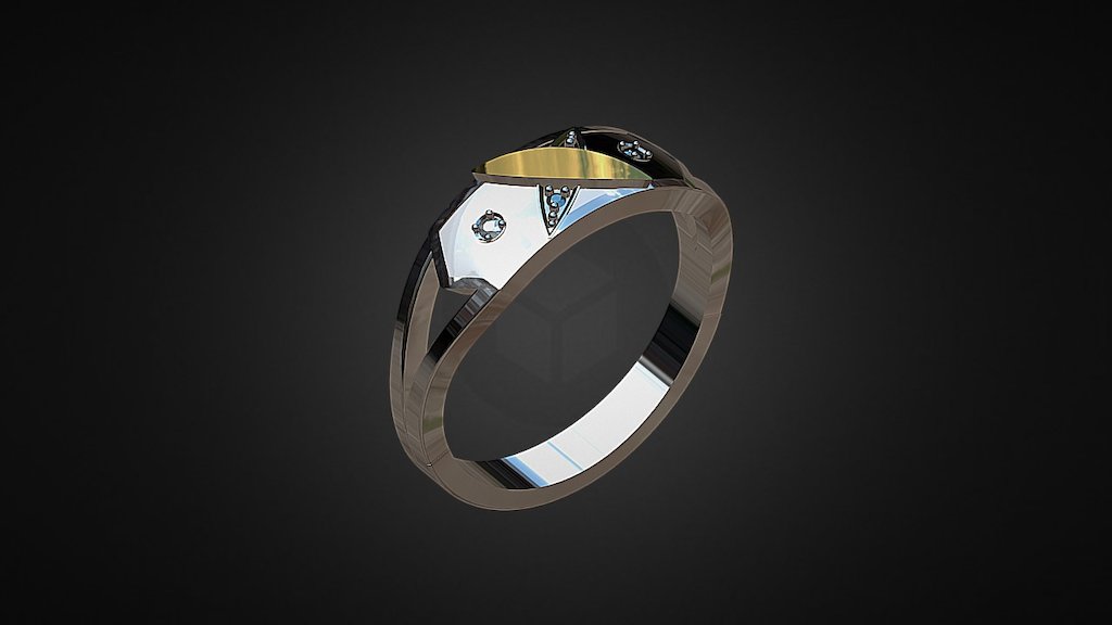 Ring "Balance" - 3D model by alystar [2522865] - Sketchfab