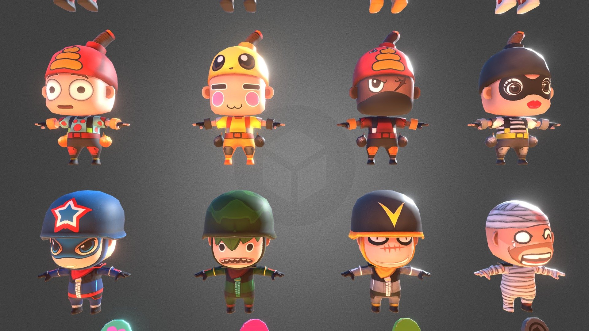 chara - 3D model by KiuBi (@phamphuquocpleiku) [2523595] - Sketchfab