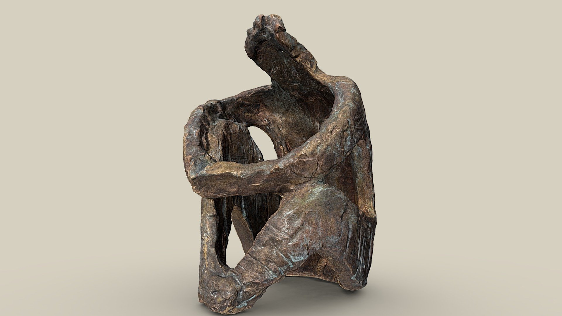 Sitzender - 3D model by noe-3d.at (@www.noe-3d.at) [2524c10] - Sketchfab