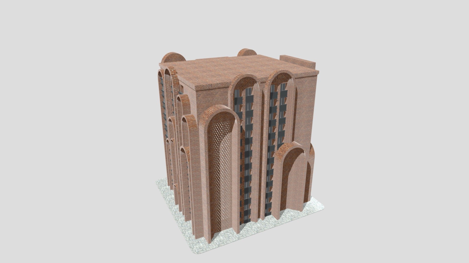 new building - 3D model by akhiljayan10204 [2526637] - Sketchfab