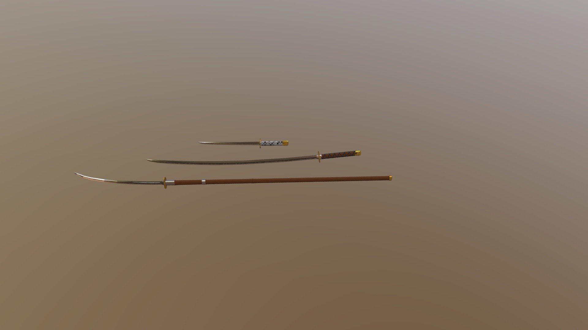 japanese bladed weapons - Download Free 3D model by uooj601 [25269af ...