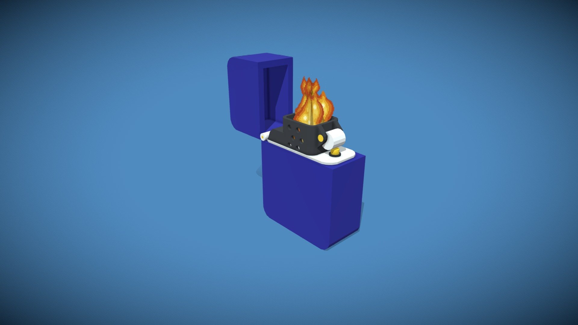 Lighter - 3D model by Pedro (@intersecato) [25287a1] - Sketchfab