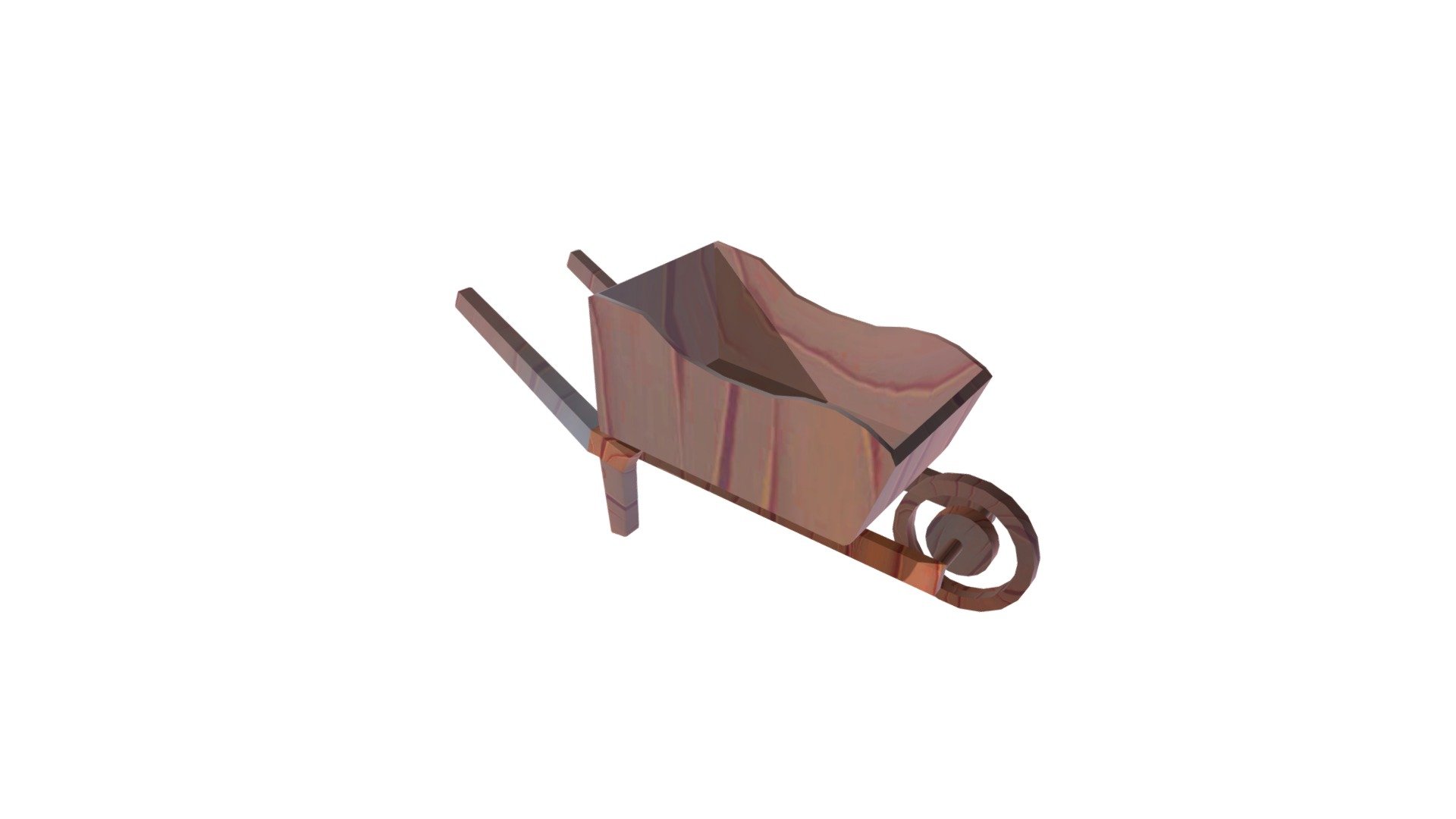 Wheelbarrow - 3D model by SamMurray1013196 [2528dfd] - Sketchfab