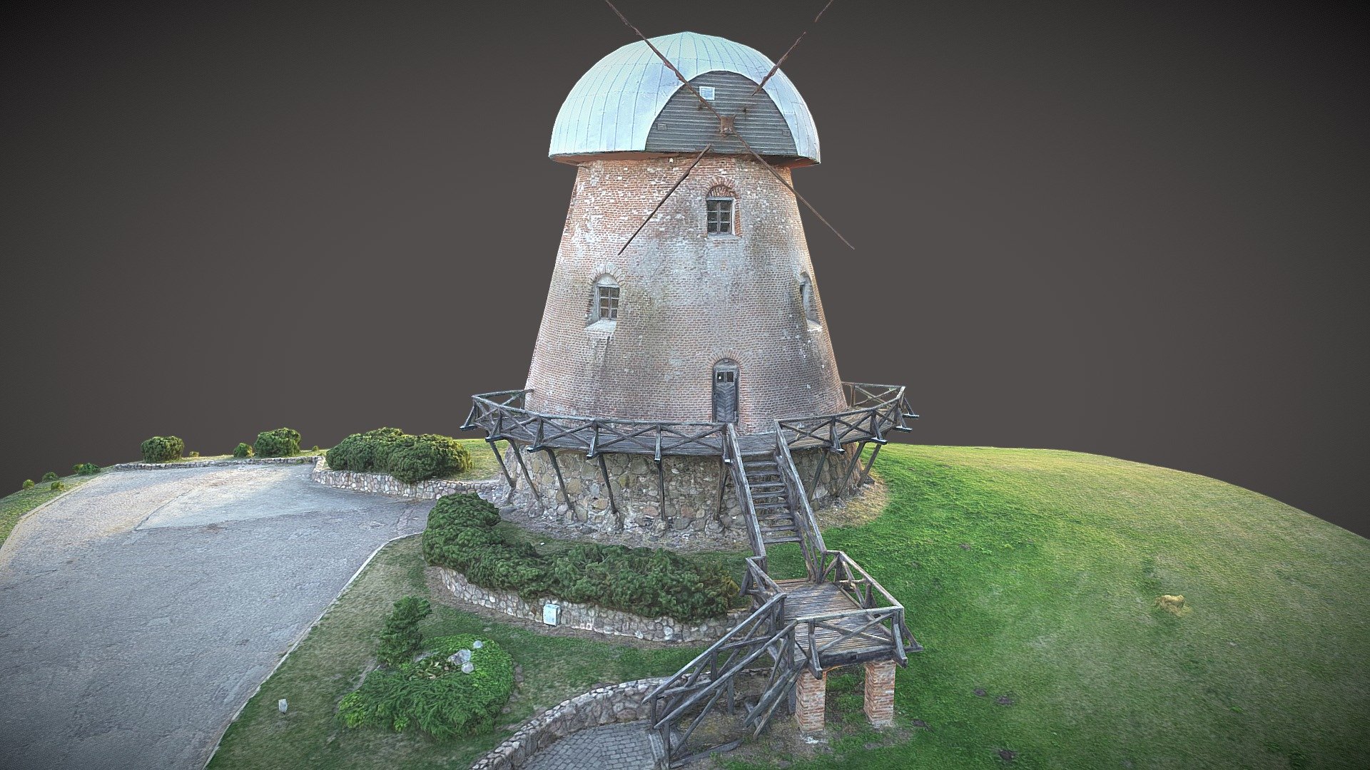 Obeliai windmill - 3D model by Saulius.Zaura [2529103] - Sketchfab
