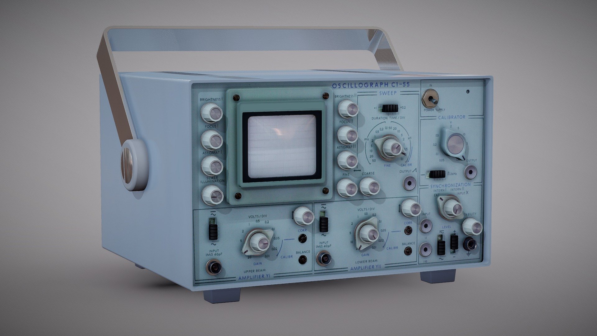 Oscilloscope - Buy Royalty Free 3D model by 3Dee (@mellydeeis) [252b73c ...