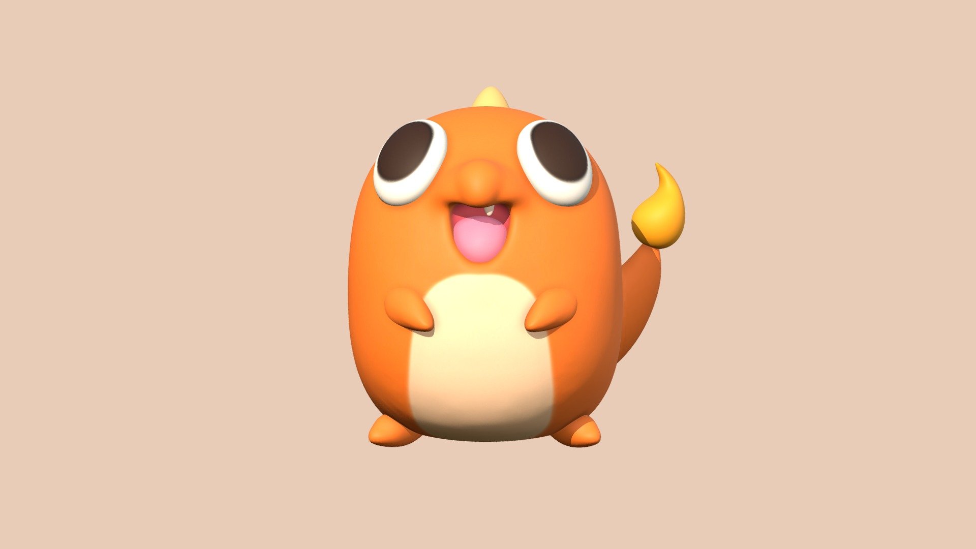 A Jolly Wangcore little dinosaur avatar - Download Free 3D model by ...