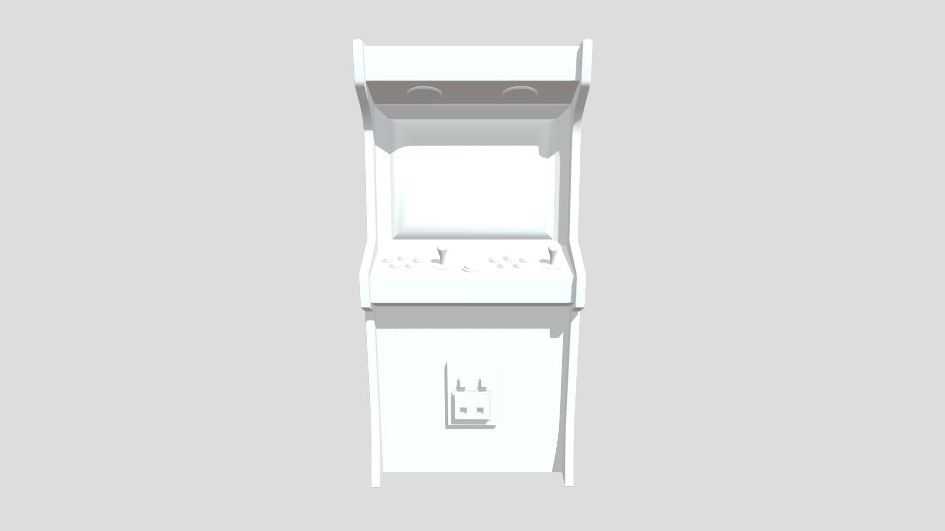 Arcade Cabinet Model - 3D model by Jalia (@jalia_models) [252bb9a ...