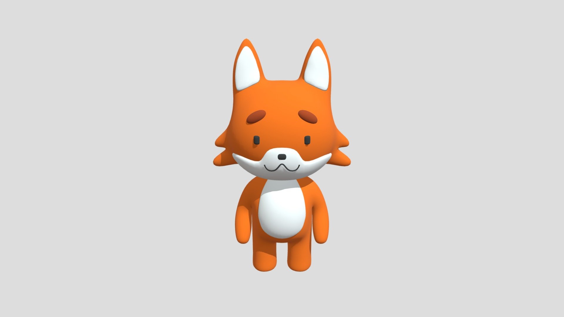 Cute Fox - Download Free 3D model by LedyonDev [252c15c] - Sketchfab