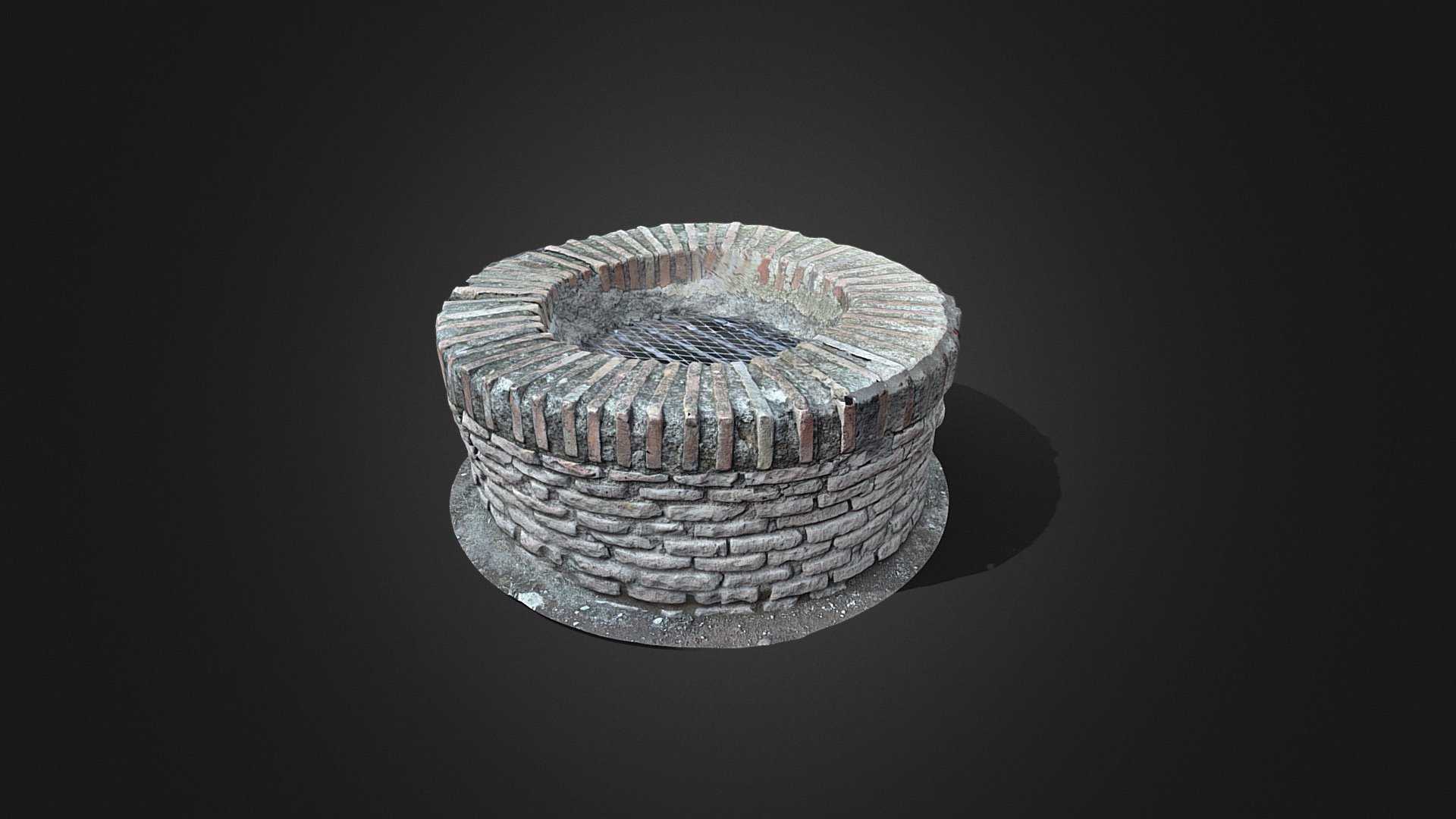 Old brick Roman well - Download Free 3D model by chabychab [252cabe ...