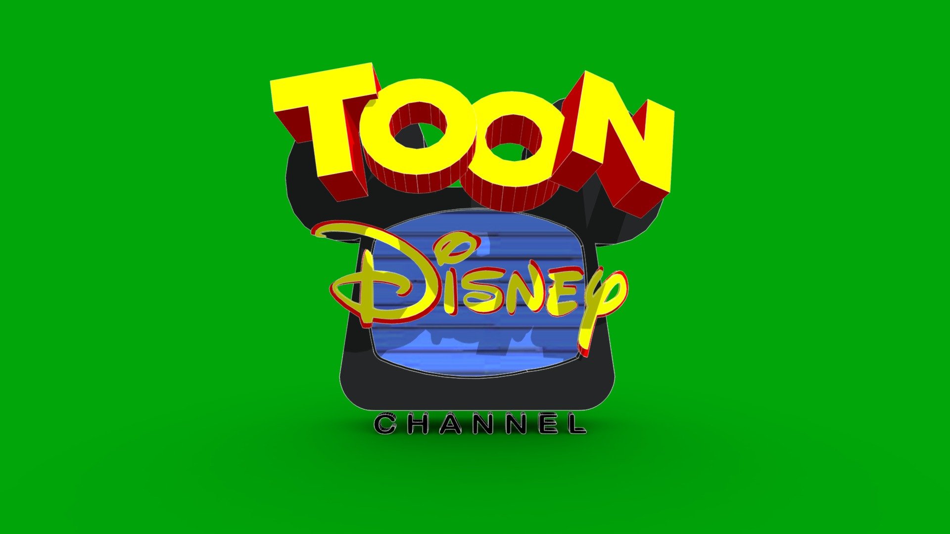Toon Disney Logo (2001–2005) - Download Free 3D model by Zarboy086 ...