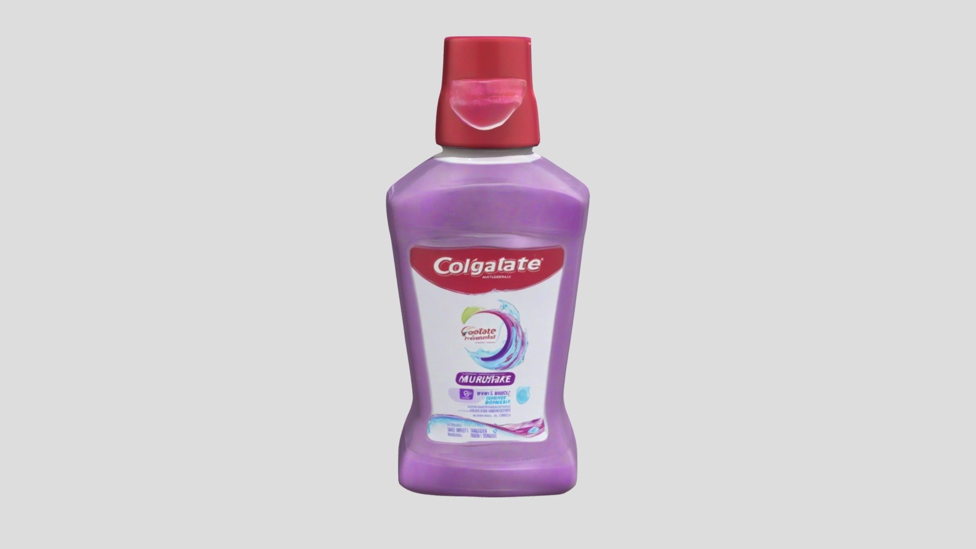 Colgate Total Mouthwash - 3D model by MrStratos [252eb2d] - Sketchfab
