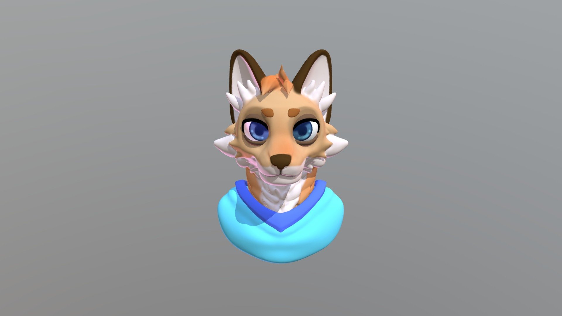 Fox sculpt - 3D model by Fedi (@Fedi144) [252efd7] - Sketchfab