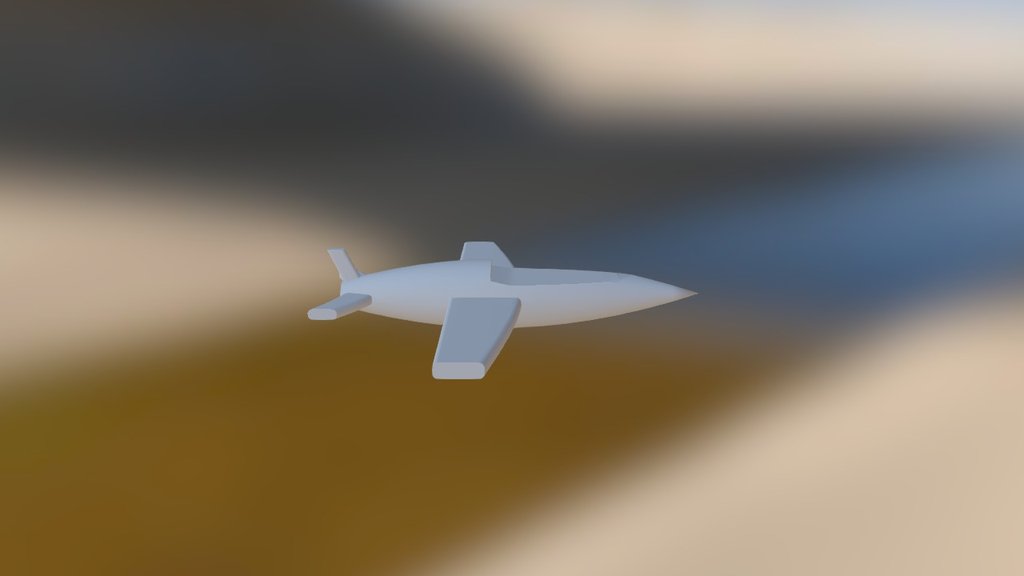 Airplane Outline - 3D model by chandan_sinha [252f13c] - Sketchfab