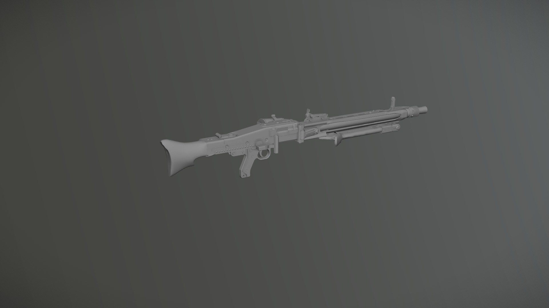 MG-42 - 3D model by Michele_Frattini (@michelefrattini) [252f5db ...